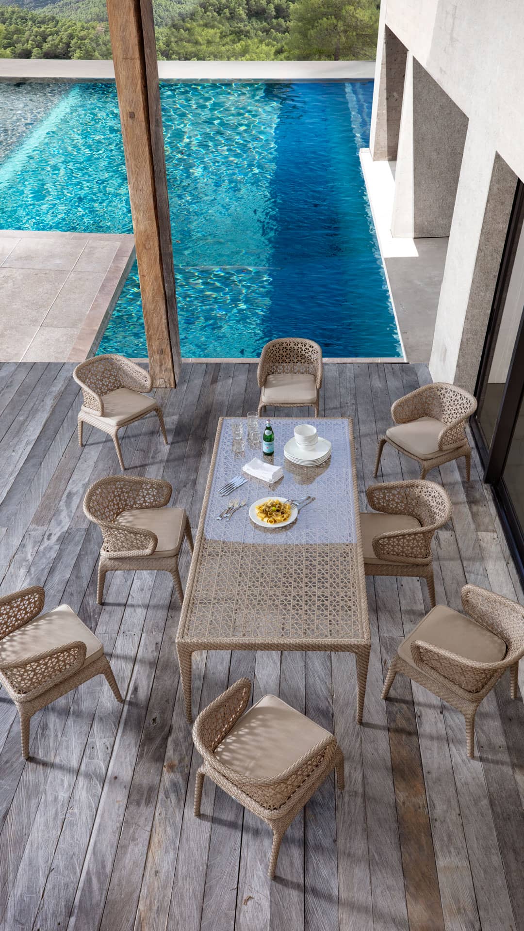 JOURNEY DINING TABLE 220x100 | JOURNEY COLLECTION - SKYLINE DESIGN