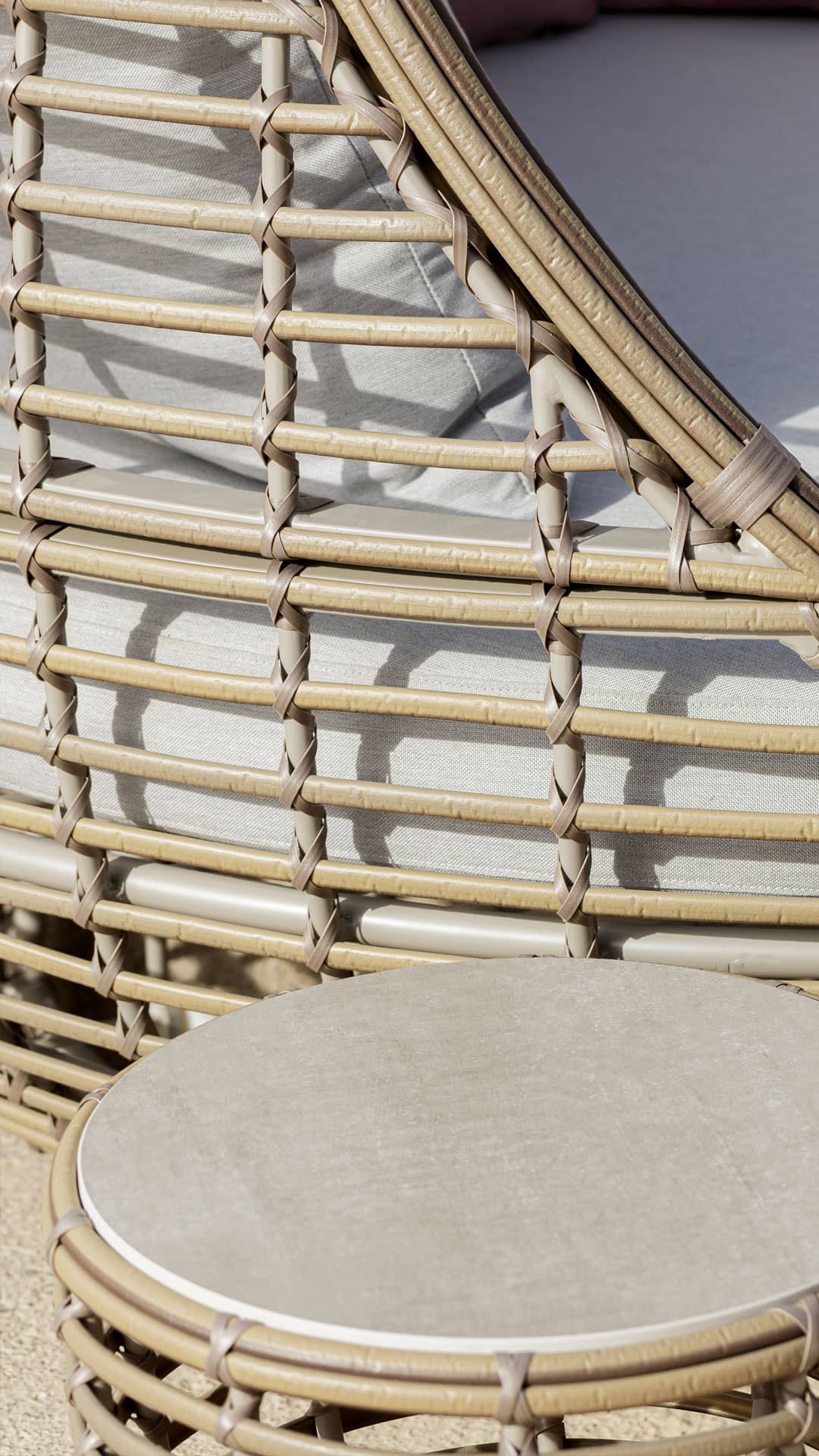 FABER AUXILIARY TABLE Ø45 | DAYBEDS COLLECTION - SKYLINE DESIGN