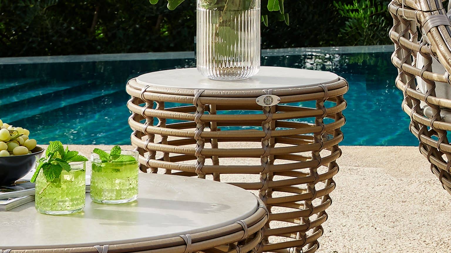 FABER AUXILIARY TABLE Ø45 | DAYBEDS COLLECTION - SKYLINE DESIGN