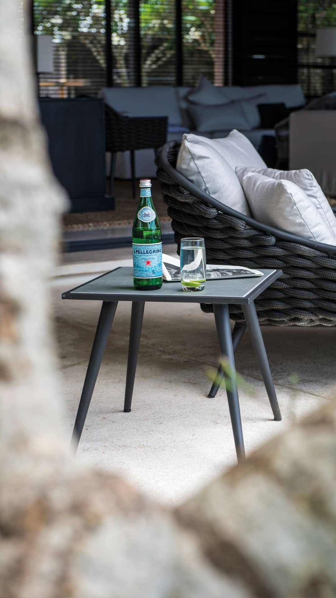 SERPENT SIDE TABLE 50x50 | SERPENT COLLECTION - SKYLINE DESIGN