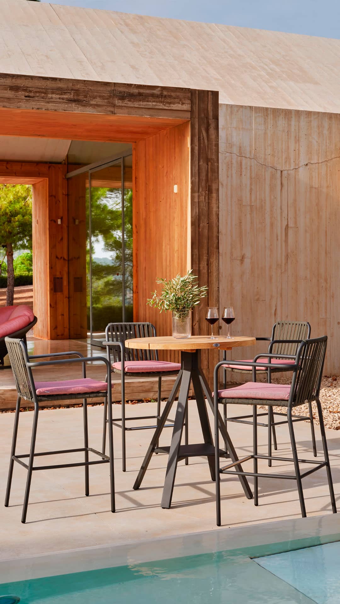 ALASKA BAR TABLE Ø90 | ONA COLLECTION - SKYLINE DESIGN