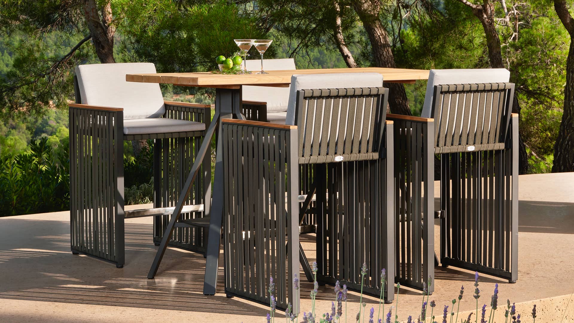 ALASKA BAR TABLE 160x80 | ONA COLLECTION - SKYLINE DESIGN