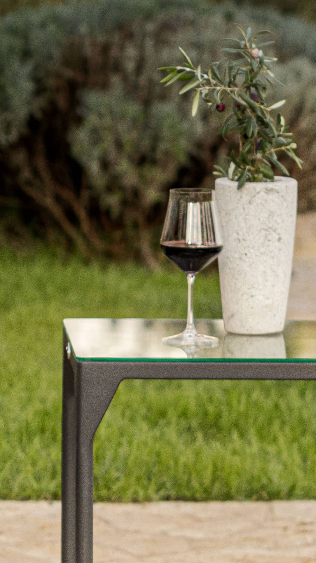 RIBS AUXILIARY TABLE 40x40 | RIBS COLLECTION - SKYLINE DESIGN